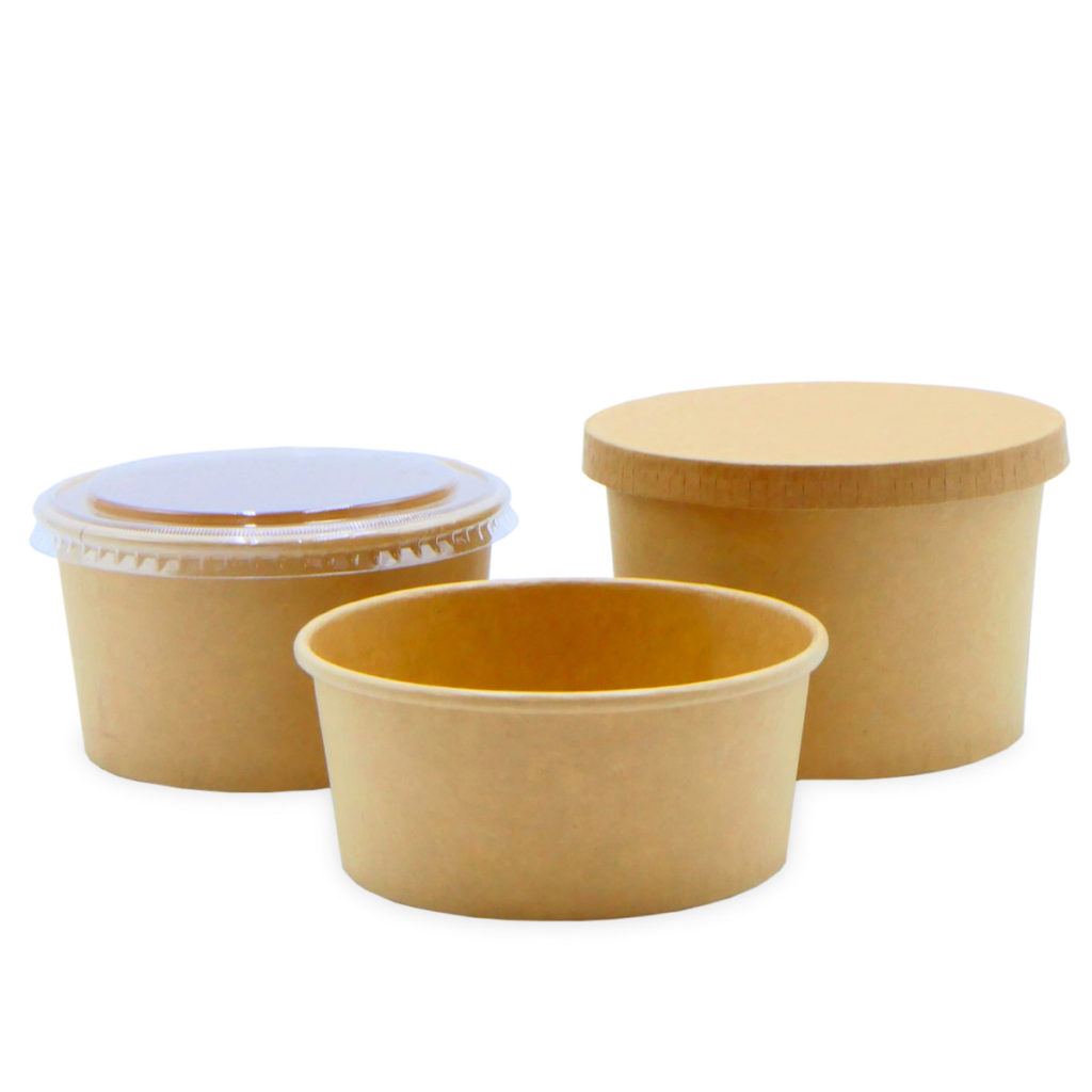 Pot kraft 250 à 480ml | Wellembal